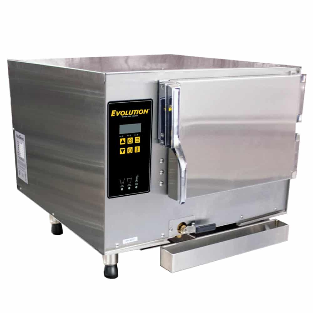 Accutemp E32403E110 (3) Pan Convection Steamer - Countertop, Boilerless ...