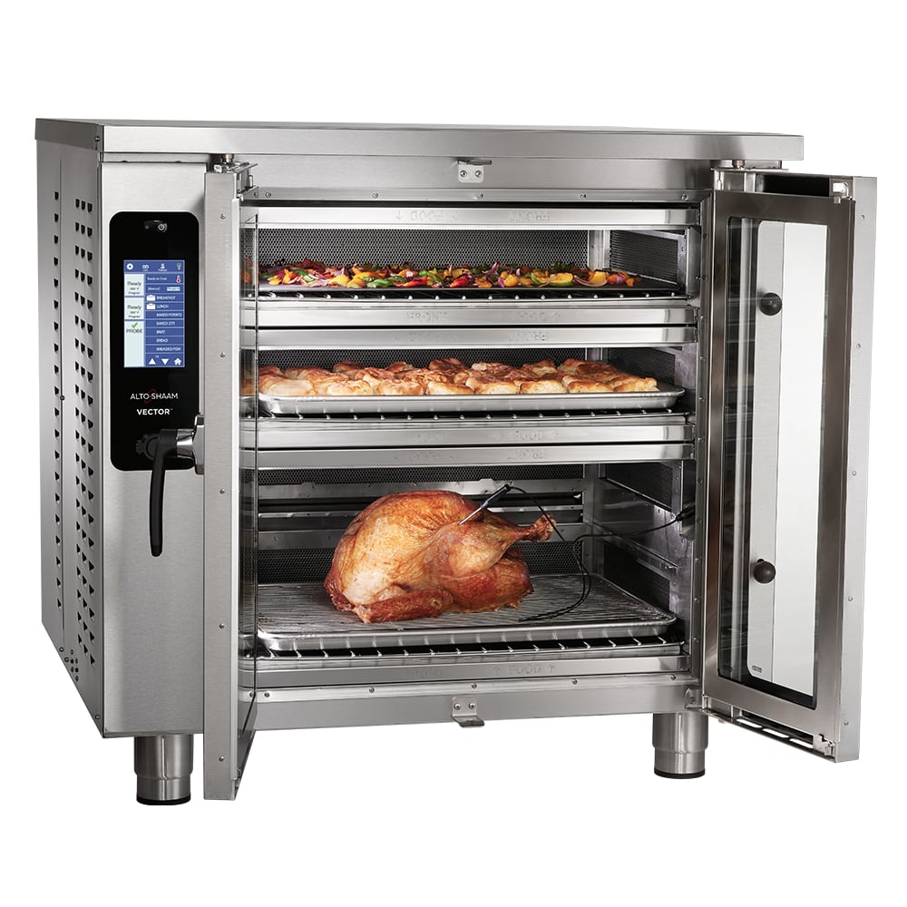 Alto-Shaam VMC-F4E Half-Size Vector Multi-Cook Oven, 208-240v/3ph ...
