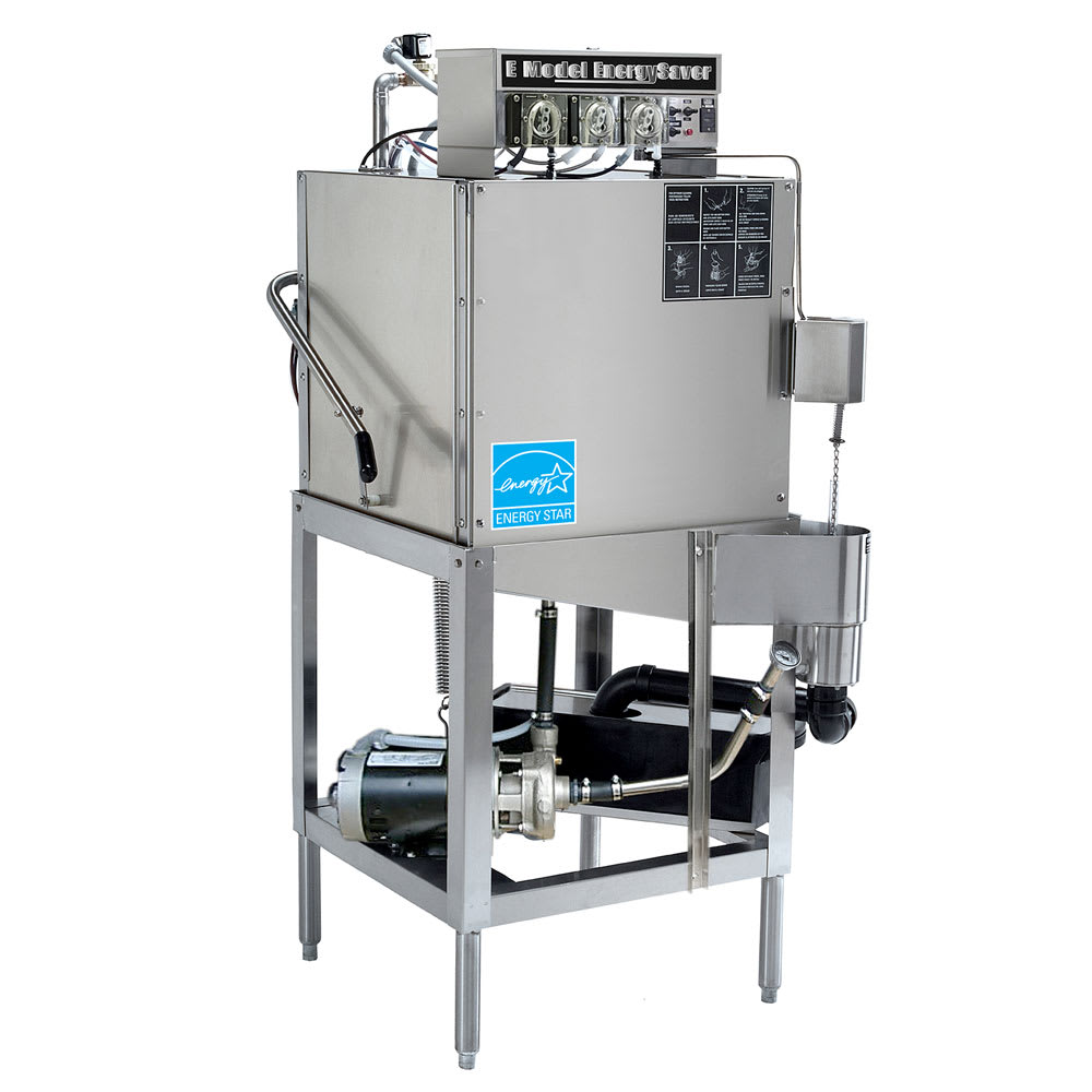 CMA Dishmachines E-AH-EXT Low Temp Door Type Dishwasher w/ 40 Rack/Hr ...