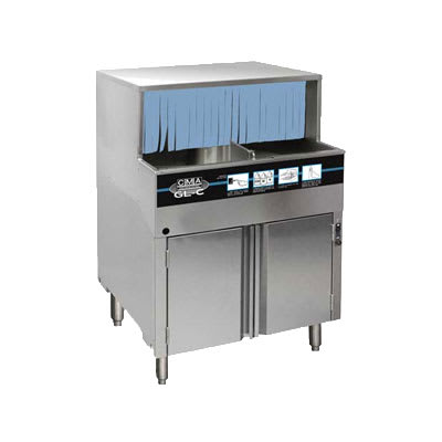 CMA Dishmachines GL-C Low Temp Rotary Undercounter Glass Washer - (1000 ...