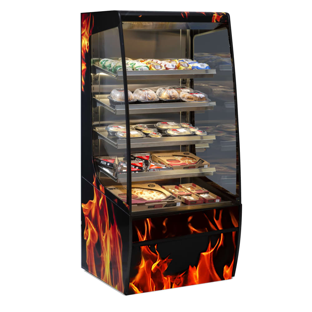 Federal VHSS3678C 36" Self Service Heated Display Case - (5) Levels ...