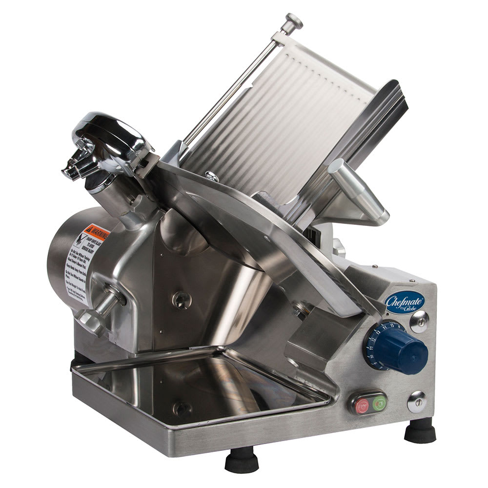 Globe GC512 Chefmate Heavy Duty Compact Slicer - 12 in - Plant Based Pros