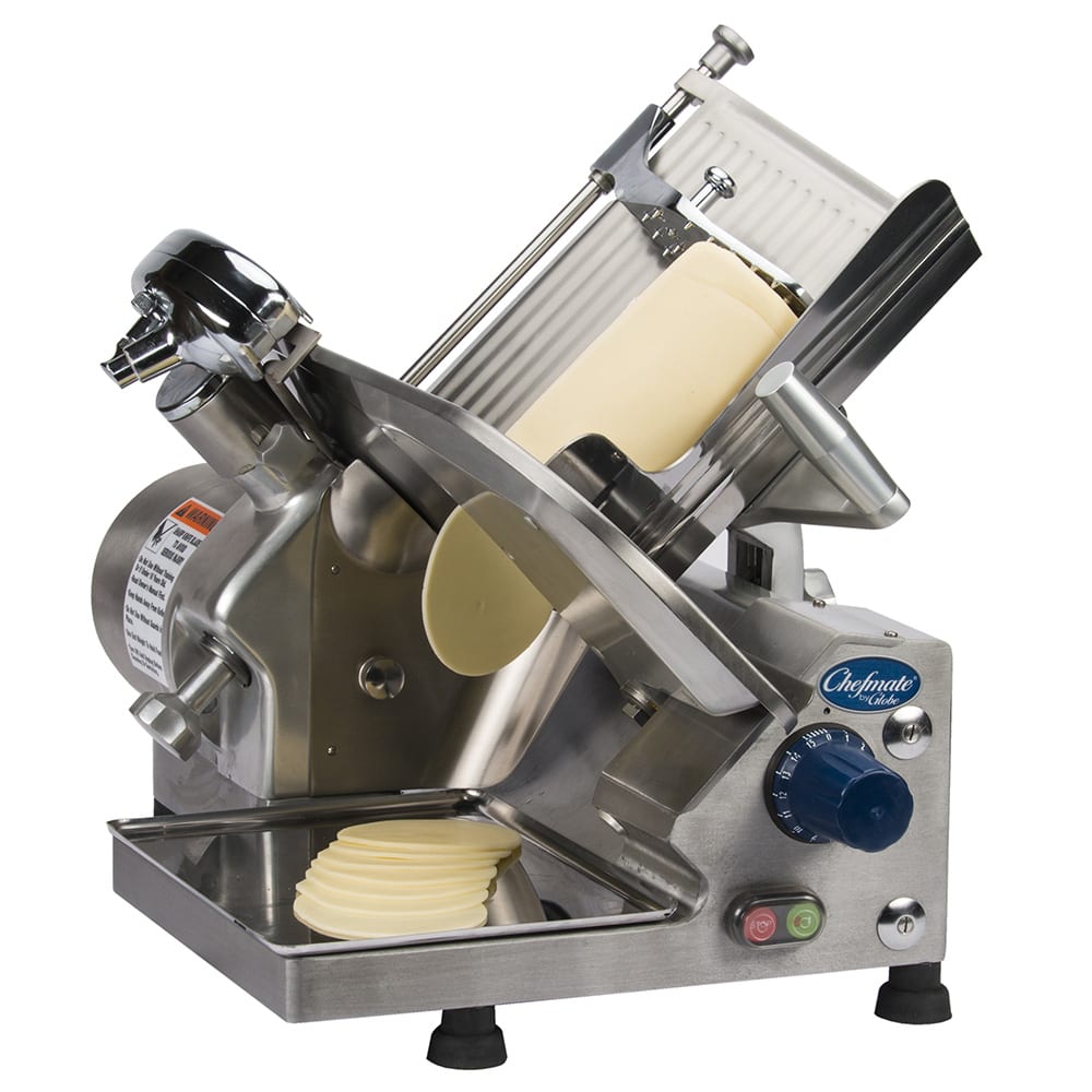 Globe GC512 Chefmate Heavy Duty Compact Slicer - 12 in - Plant Based Pros