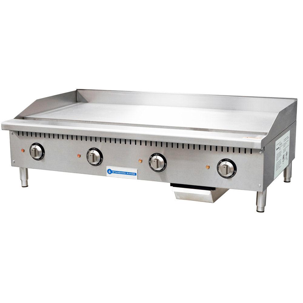 Standard Range SR-EG48 48" Commercial Electric Thermostatic Countertop ...