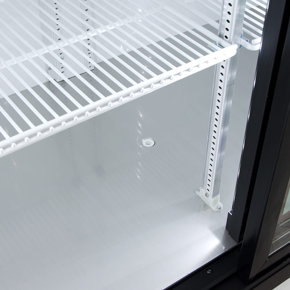 True GDM-47-HC-LD 54" Two Section Glass Door Merchandiser, (2) Sliding ...