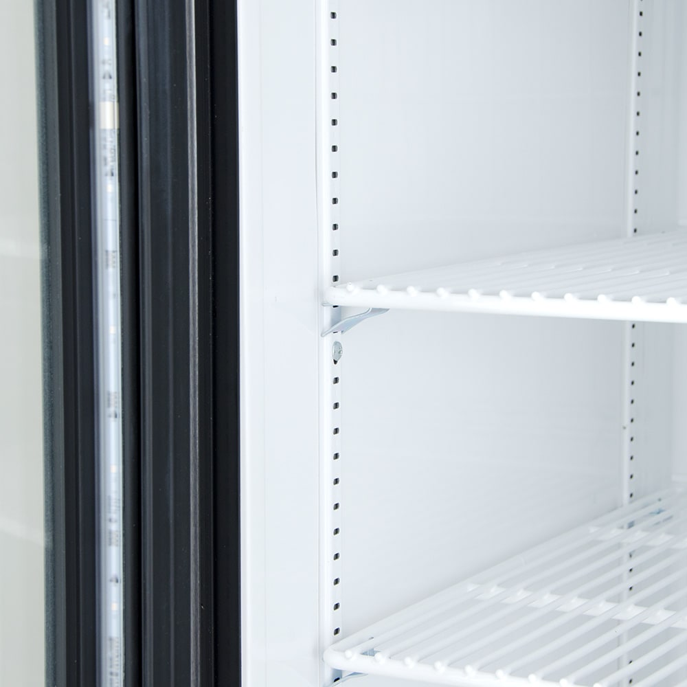 True GDM-72F-HC~TSL01 78" Three Section Display Freezer w/ Swing Doors ...