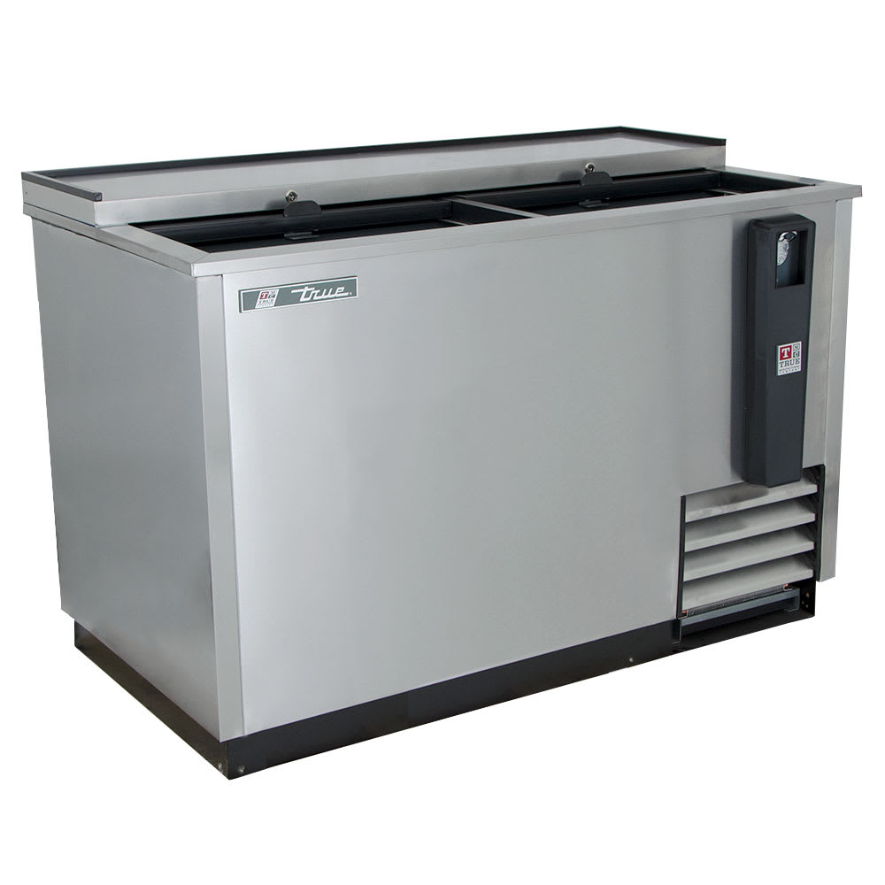 True TD-50-18-S 50" Forced Air Bottle Cooler - Holds (396) 12 oz ...