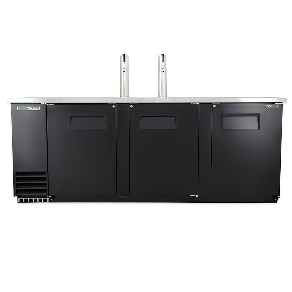 True TDD-4-HC 90" Draft Beer System w/ (4) Keg Capacity - (2) Columns ...