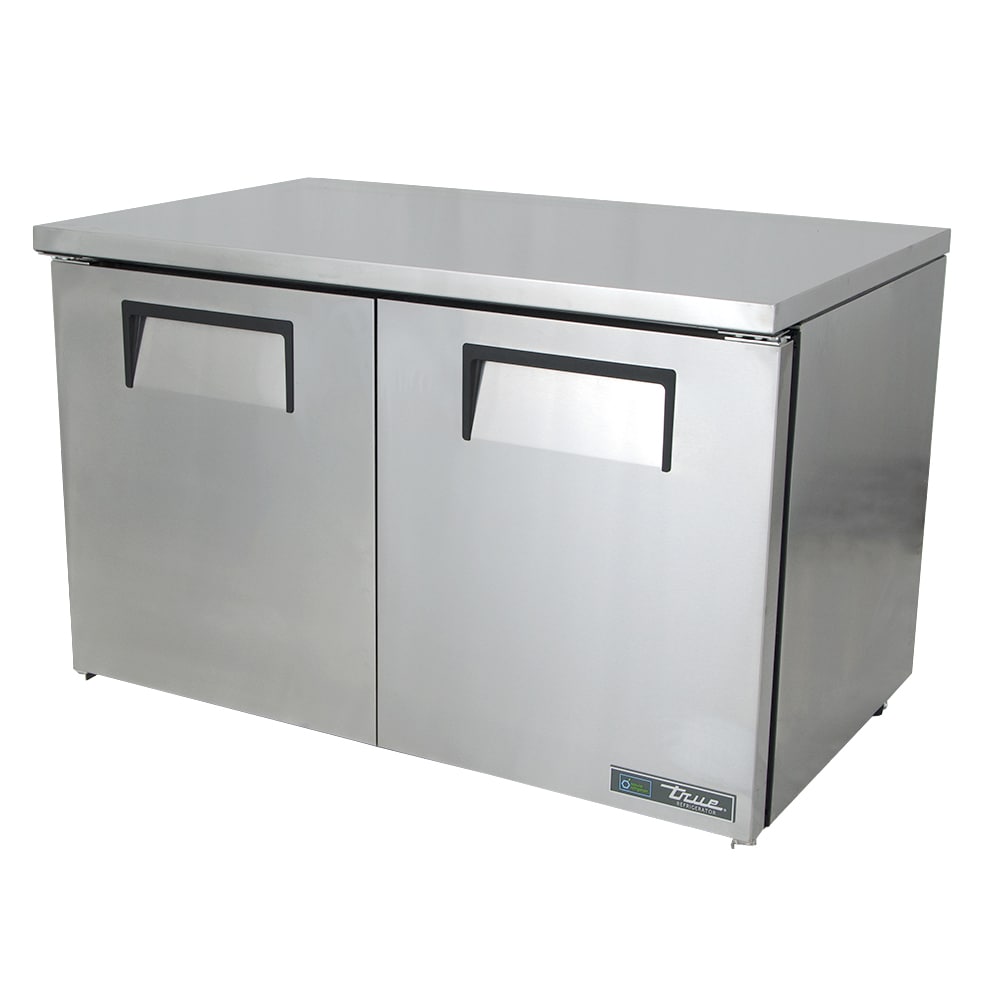 True TUC-48-LP-HC 48" W Undercounter Refrigerator w/ (2) Sections & (2 ...