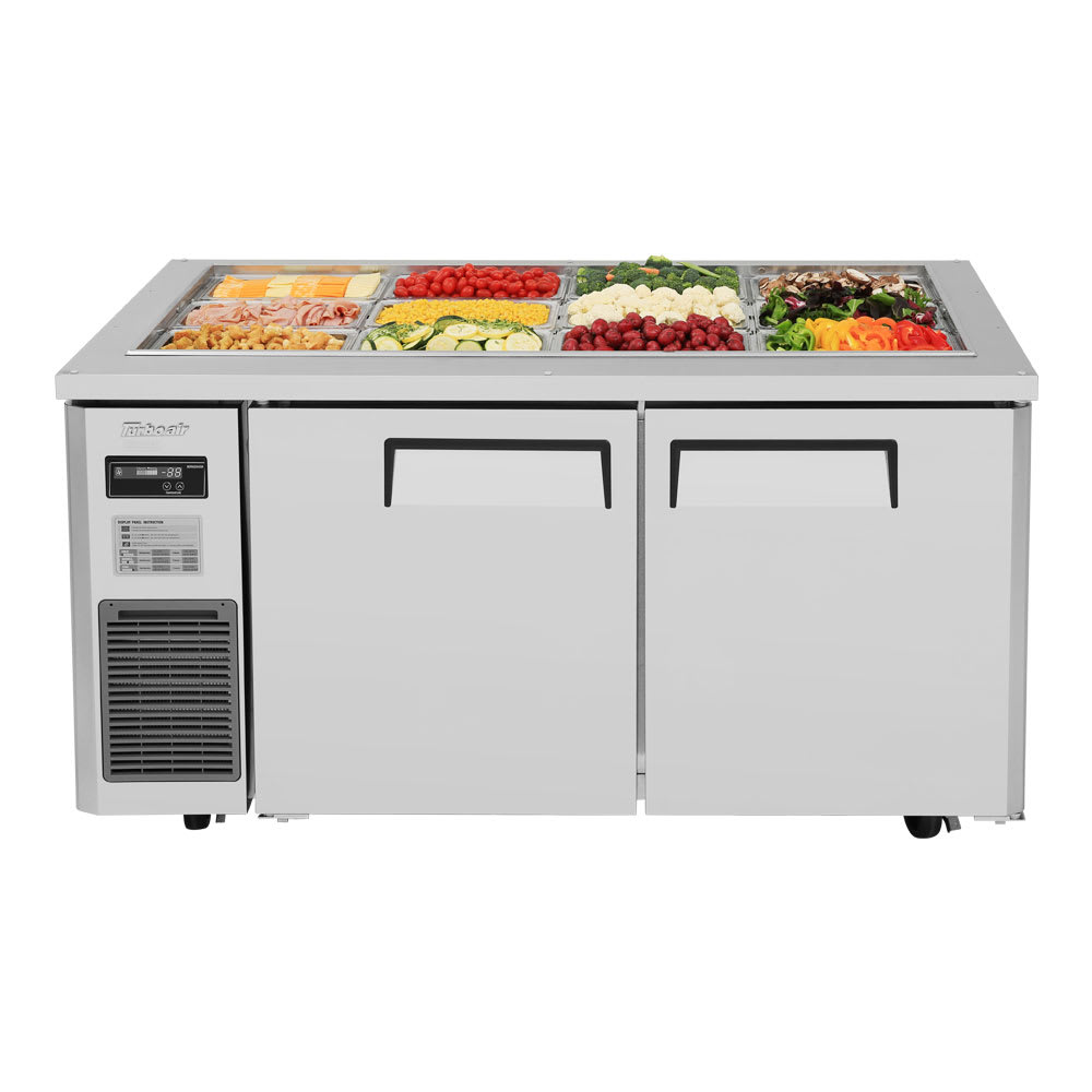 Turbo Air JBT-60-N 59" J Series Cold Food Bar - (12) Pan Capacity ...