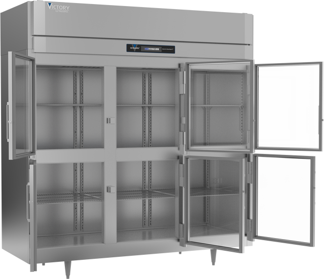 Victory Refrigeration FSA-3D-S1-HG-HC 77.75'' 70.1 cu. ft. Top Mounted ...