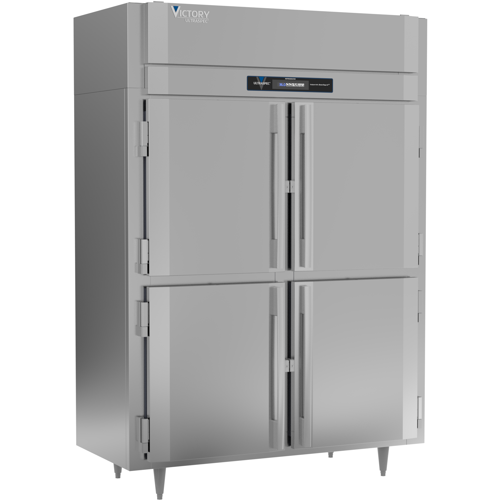 Victory Refrigeration RS-2D-S1-EW-PT-HD-HC UltraSpec™ Series Extra Wide, Pass-Thru, Half Solid ...