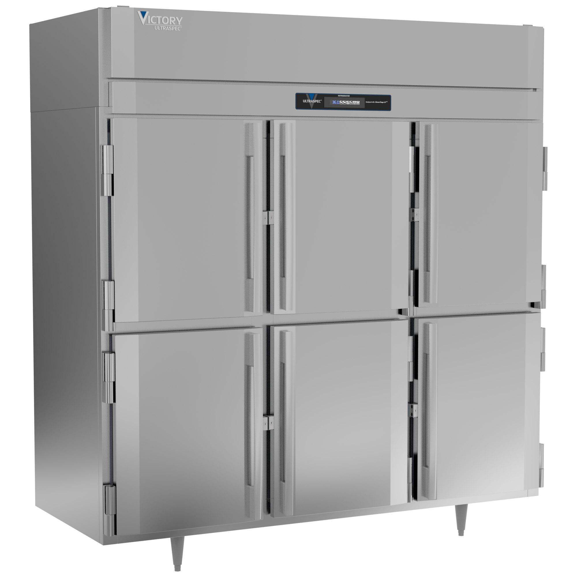 Victory Refrigeration RSA-3D-S1-HD-HC 77.75'' 70.1 cu. ft. Top Mounted ...