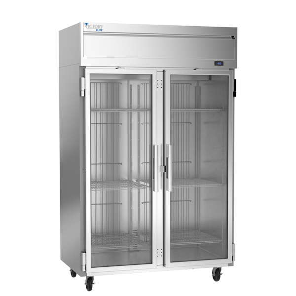 Victory Refrigeration VEFSA-2D-GD-HC Victory Elite Freezer reach-in ...