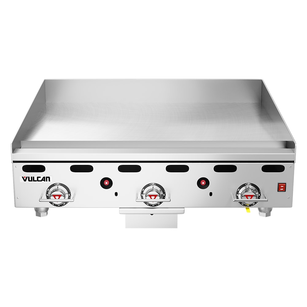 Vulcan 936RX 36" Gas Griddle w/ Thermostatic Controls - 1" Steel Plate ...