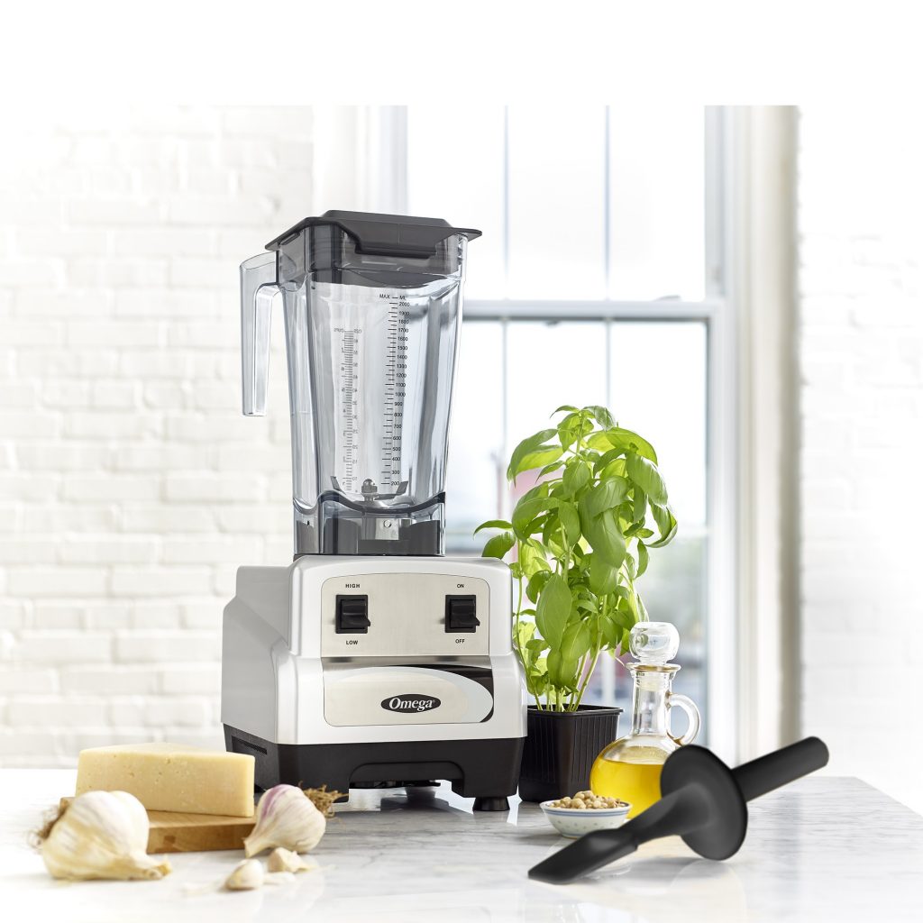 Omega Juicers OM6160S 3 Peak HP Blender, Silver - Plant Based Pros