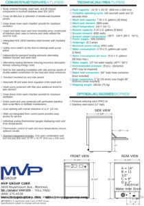 Jet Tech EV18 High-Temp Undercounter Dishwasher - Plant Based Pros