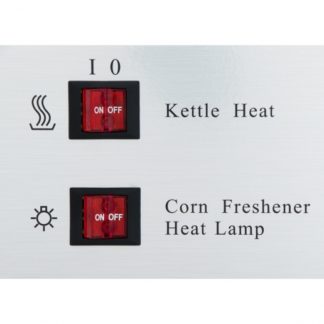 Star G12-Y Galaxy 12 Oz Countertop Electric Popcorn Popper - 120V ...