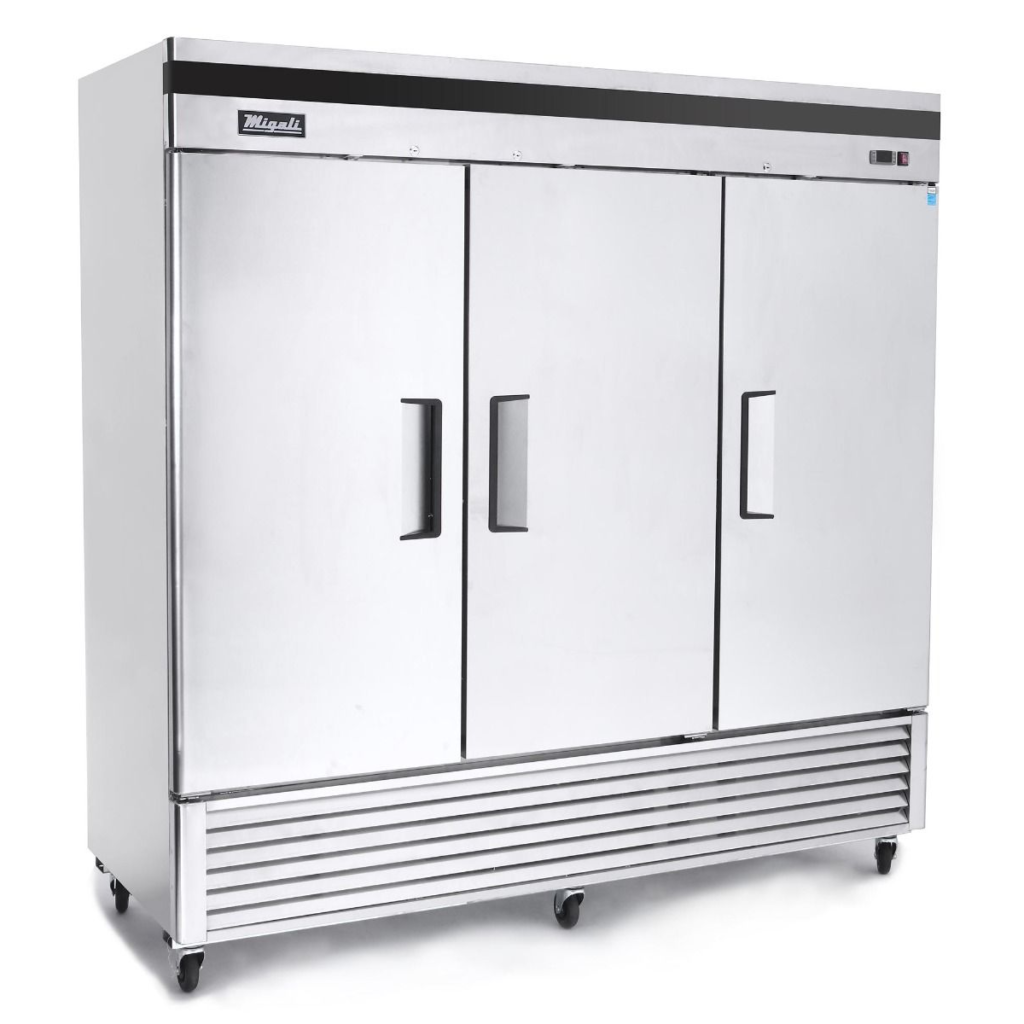Migali C-3FB-HC 3 Door Reach-In Freezer - Plant Based Pros