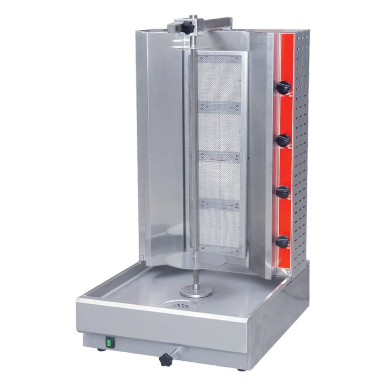 Cookline 4G Gas Vertical Gyro Shawarma Broiler, 120 lb. - 50,000 BTU ...