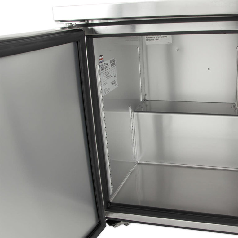 True TUC-48-LP-HC 48" W Undercounter Refrigerator w/ (2) Sections & (2 ...