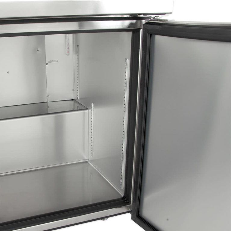 True TUC-48-LP-HC 48" W Undercounter Refrigerator w/ (2) Sections & (2 ...