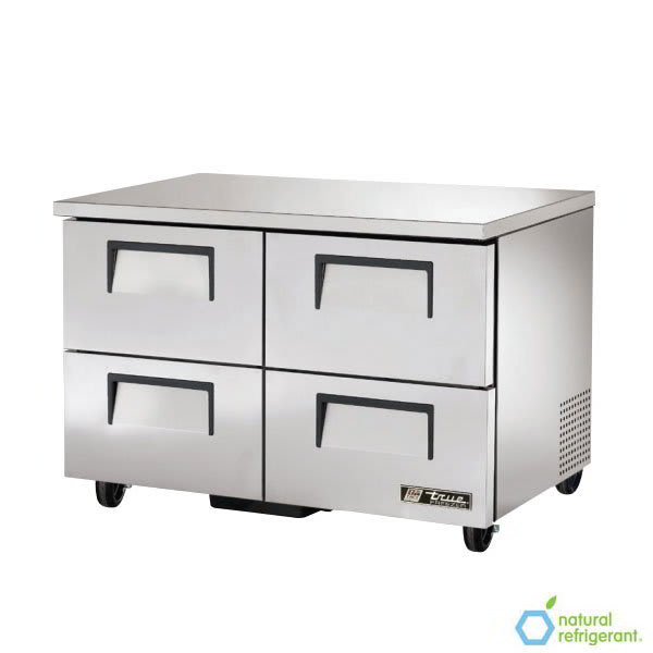 True TUC-48F-D-4-HC 48 1/2" W Undercounter Freezer w/ (4) Sections & (4 ...