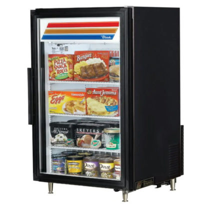 True GDM-07F-HC~TSL01 24 1/8" One Section Display Freezer w/ Swing Door ...