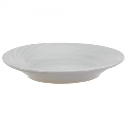 Crestware RE41 Dover White Rolled Edge Plate 5-1/2" - 3 Dozens - Plant ...