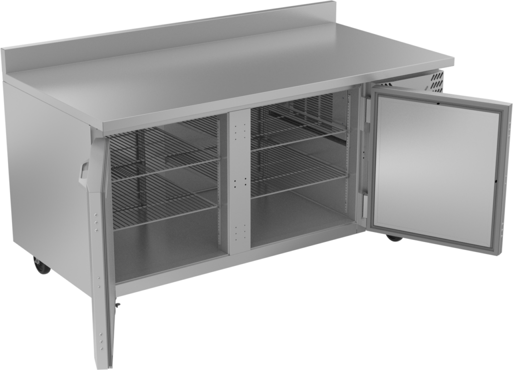 Victory Refrigeration VWF67HC 67.13'' 2 Door Counter Height Worktop ...