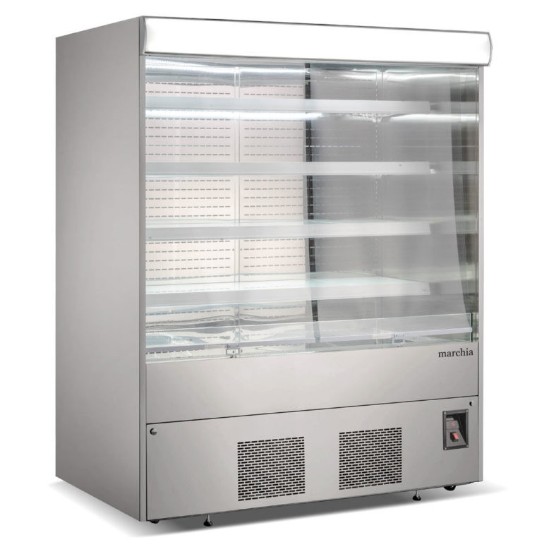 Marchia MDS72 72" Open Air Cooler Grab and Go Refrigerator, 220V ...
